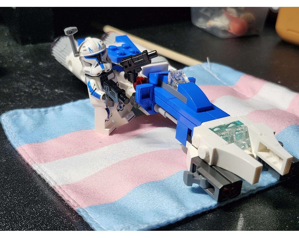 LEGO MOC Rex's beautiful speeder by Beanboi | Rebrickable - Build with LEGO