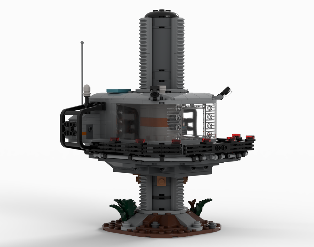 LEGO MOC Biosyn Observation Tower by legOtaku | Rebrickable - Build ...