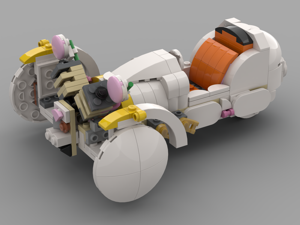 LEGO MOC Rabbit's 3 Wheeler by WeHo | Rebrickable - Build with LEGO