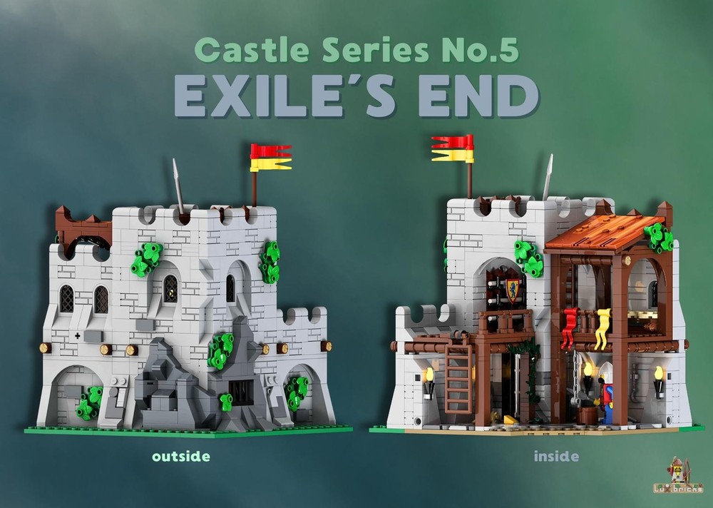 LEGO MOC Exile's End (Castle Series No. 5) by lux.bricks | Rebrickable ...