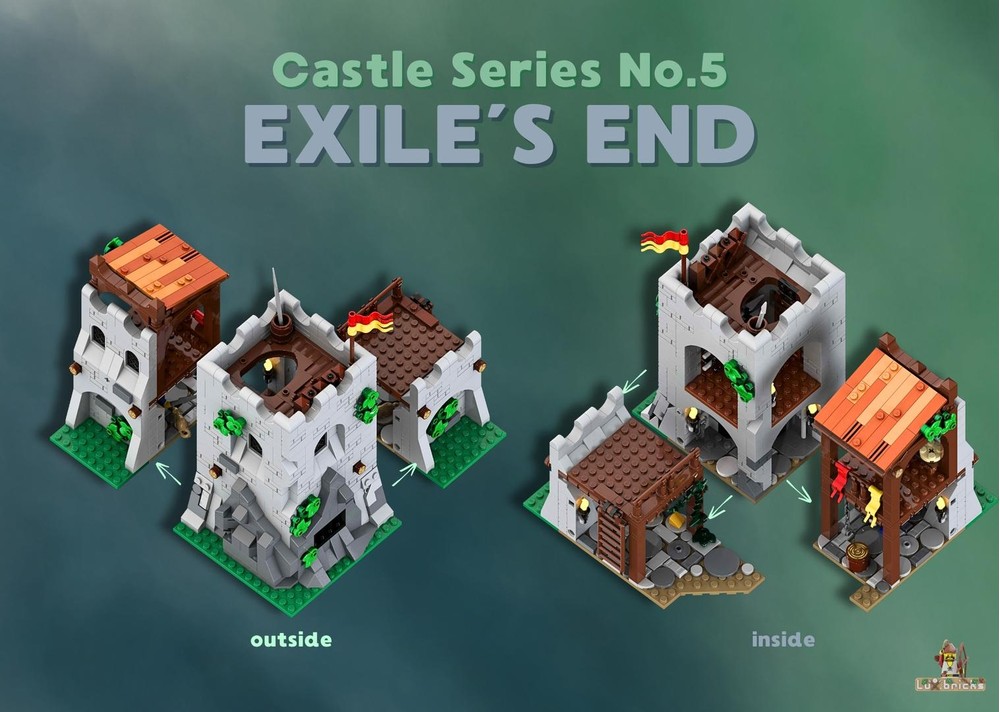 LEGO MOC Exile's End (Castle Series No. 5) by lux.bricks | Rebrickable ...