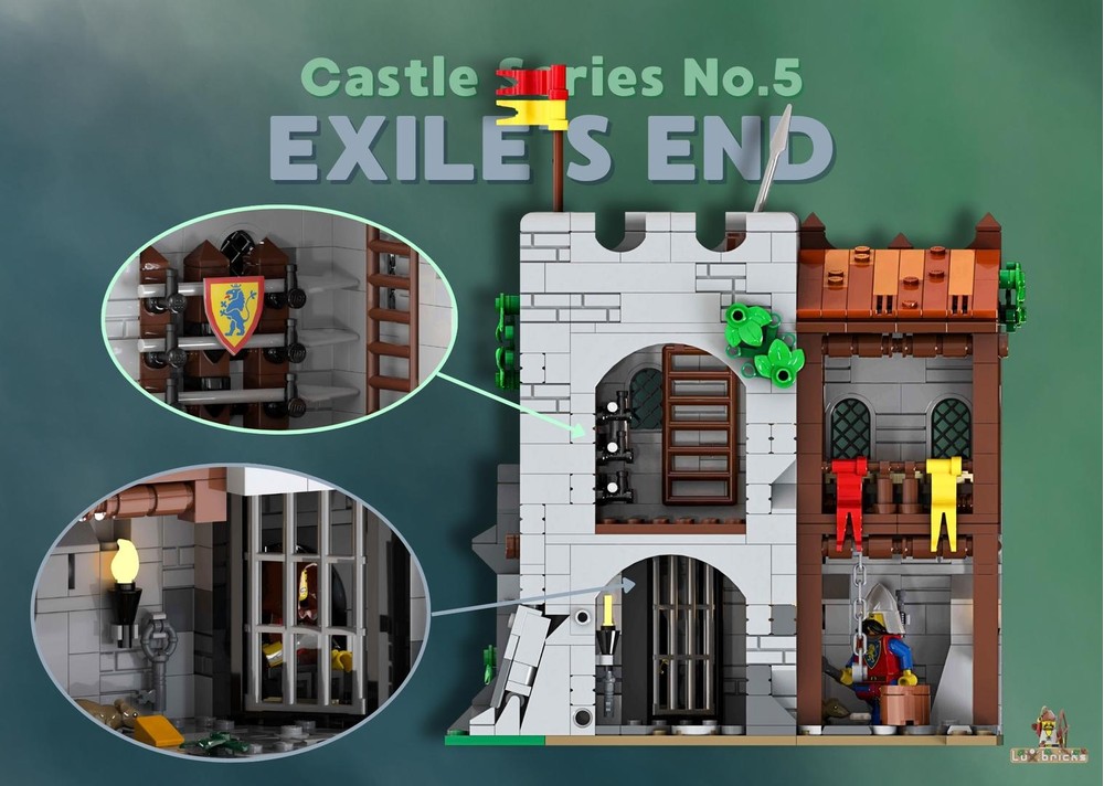 LEGO MOC Exile's End (Castle Series No. 5) by lux.bricks | Rebrickable ...