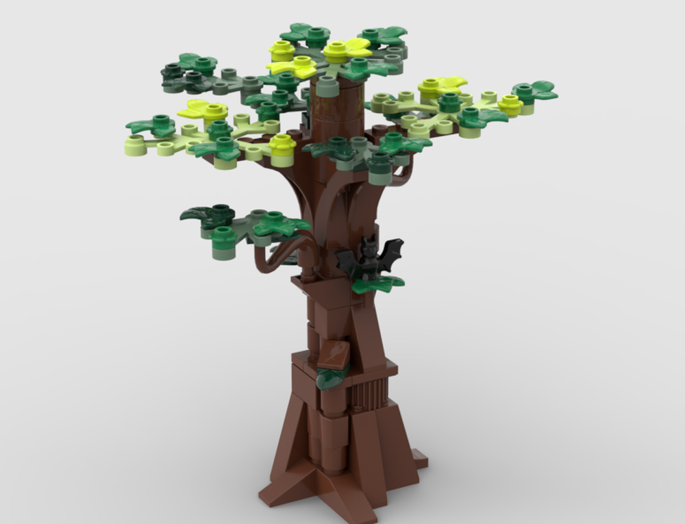 LEGO MOC-227368 tree by MadonnA | Rebrickable - Build with LEGO