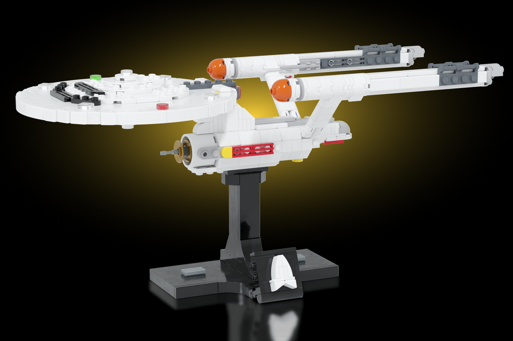 LEGO MOC USS Enterprise by Lilium Brick Yards | Rebrickable - Build ...