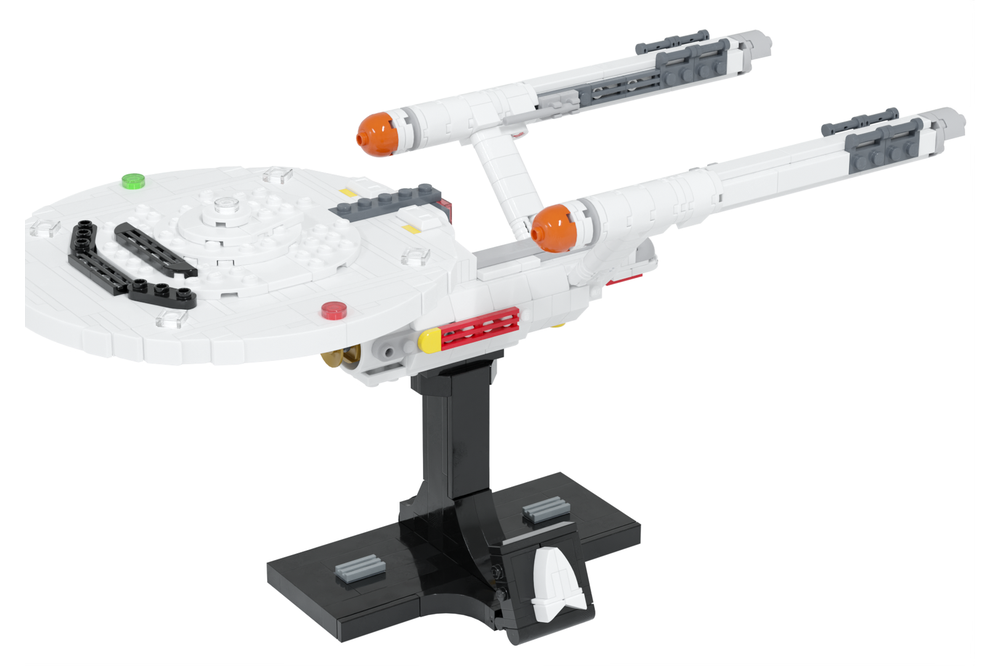 LEGO MOC USS Enterprise by Lilium Brick Yards | Rebrickable - Build ...