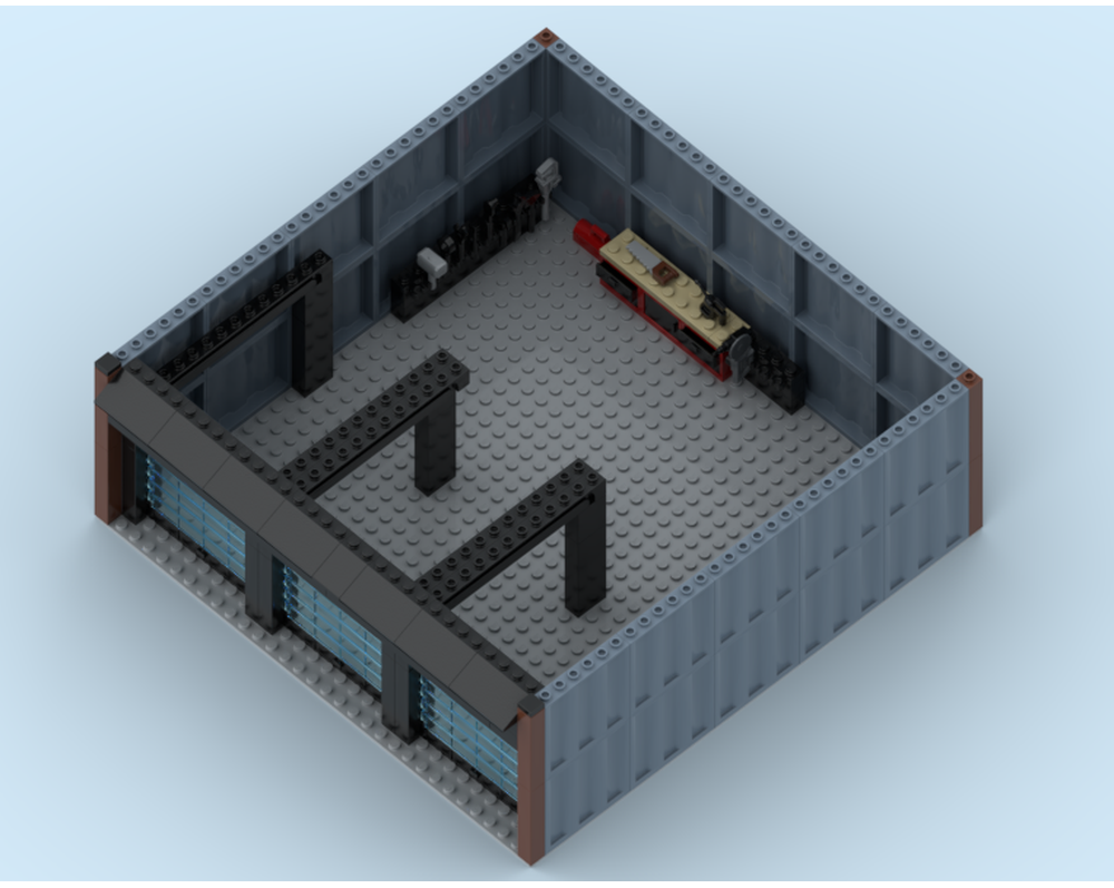 LEGO MOC Detatched Garage by WILD_BLUEY | Rebrickable - Build with LEGO