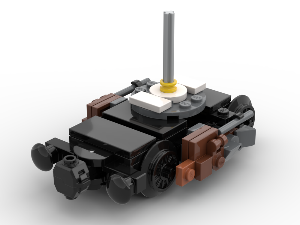 LEGO MOC CTA 2200 series: (current coupler) Standard bogie by EMRE_04 ...