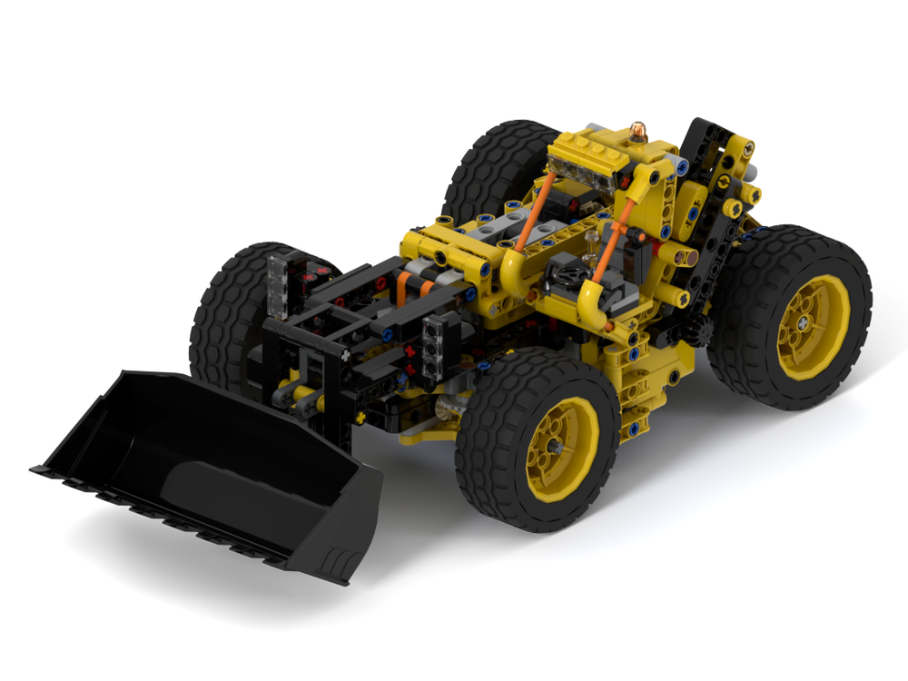 LEGO MOC TELESCOPIC LOADER by KeisukeOmori | Rebrickable - Build with LEGO