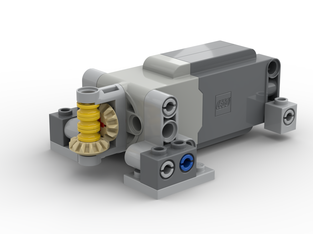 LEGO MOC CTA 2200 XL series: Powered up motor by EMRE_04 | Rebrickable ...
