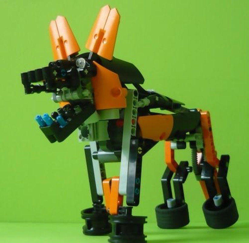 LEGO MOC Foxy by Zerobricks | Rebrickable - Build with LEGO