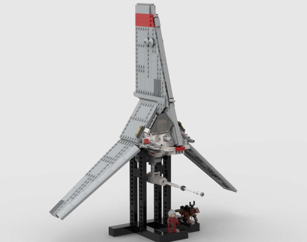 LEGO MOC-227405 T-16 Skyhopper by acharlton | Rebrickable - Build with LEGO