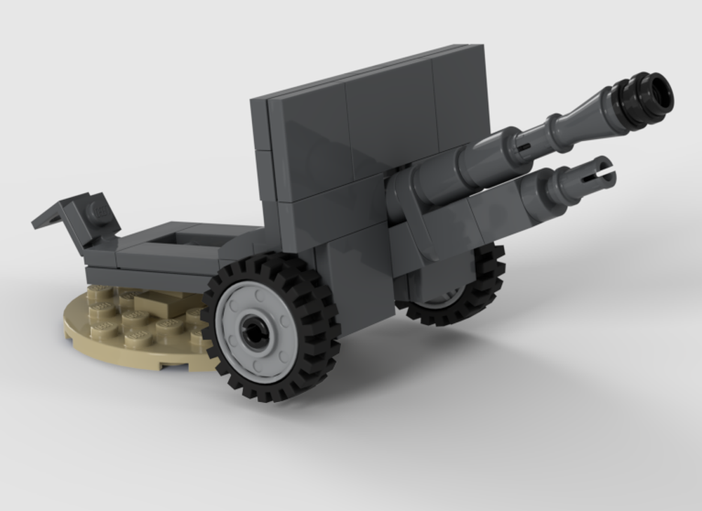 LEGO MOC WWII British Ordnance QF 25-pounder Field Gun by ETblast000 ...