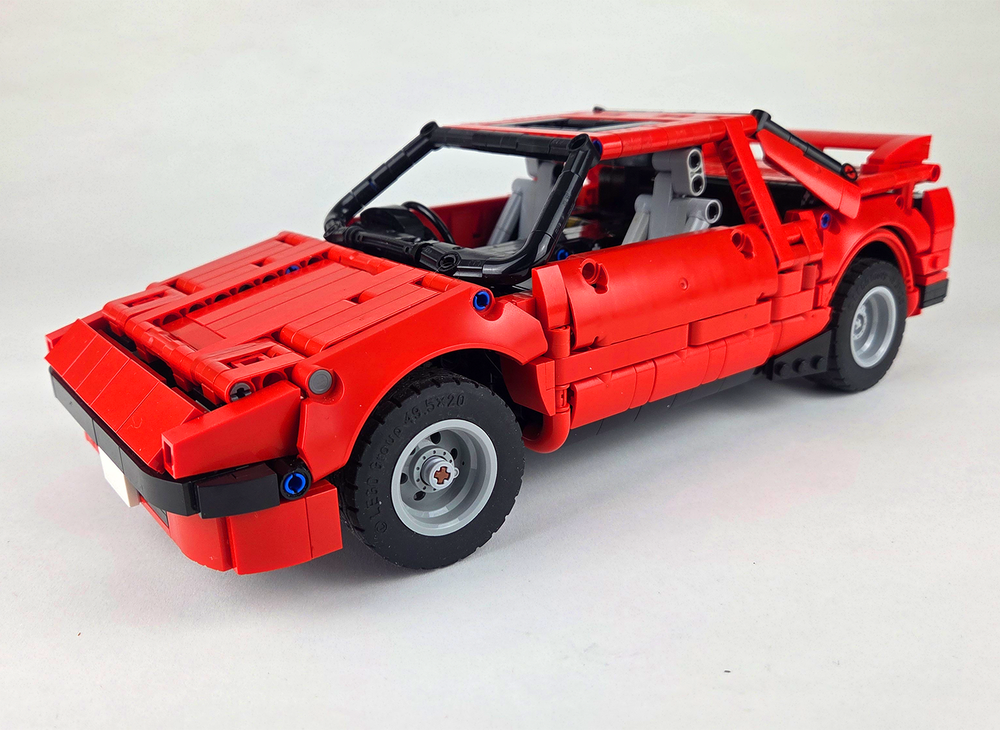 LEGO MOC Toyota MR2 (RC) by Xeno Brick Creations | Rebrickable - Build ...