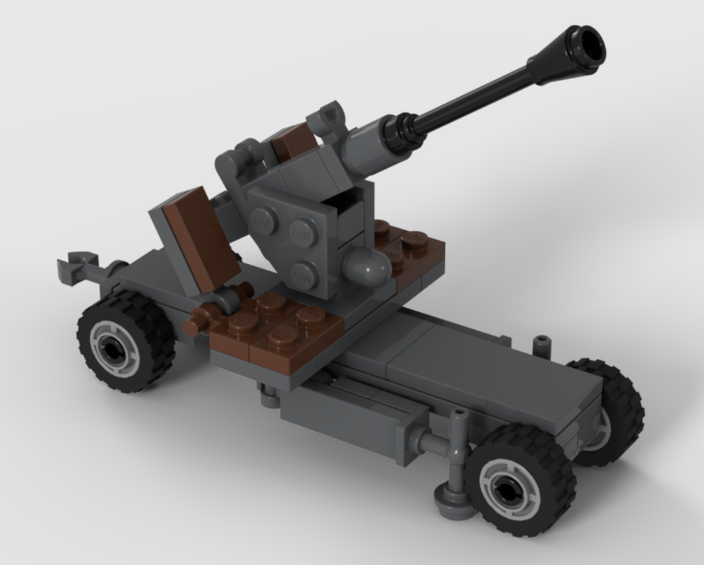 LEGO MOC WWII British Bofors 40mm Anti-Air Gun by ETblast000 ...