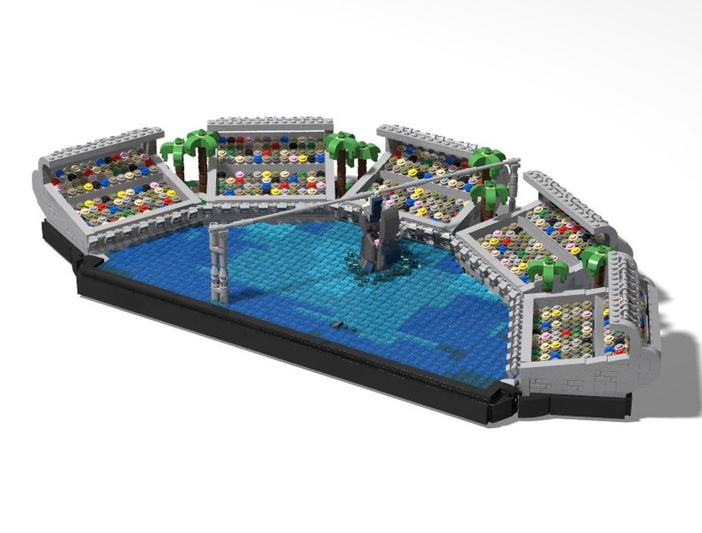 LEGO MOC JW Mosasaurus Feeding by DiggingBison | Rebrickable - Build ...