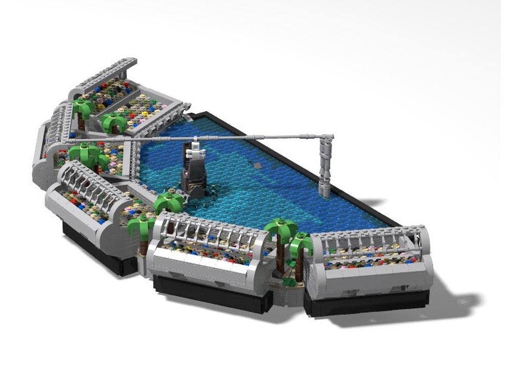 LEGO MOC JW Mosasaurus Feeding by DiggingBison | Rebrickable - Build ...