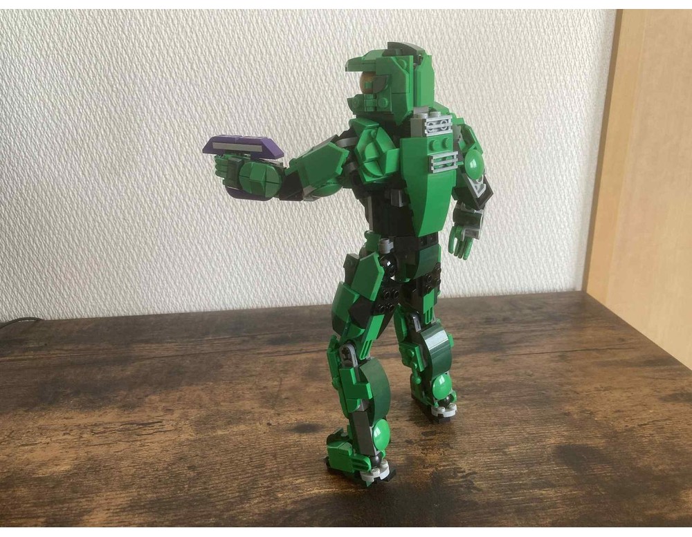 LEGO MOC-227416 Halo Master Chief 117 by CreationCaravan (Brad Barber ...
