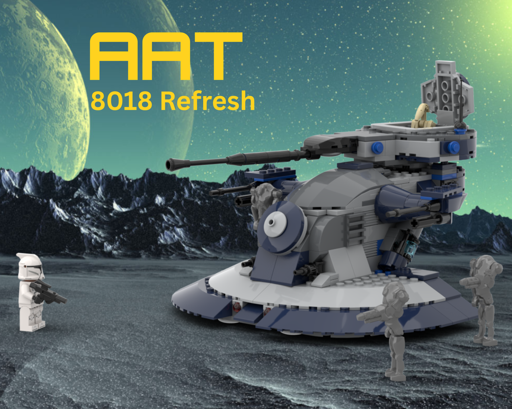 LEGO MOC AAT 8018 Refresh by Recmix studios | Rebrickable - Build with LEGO