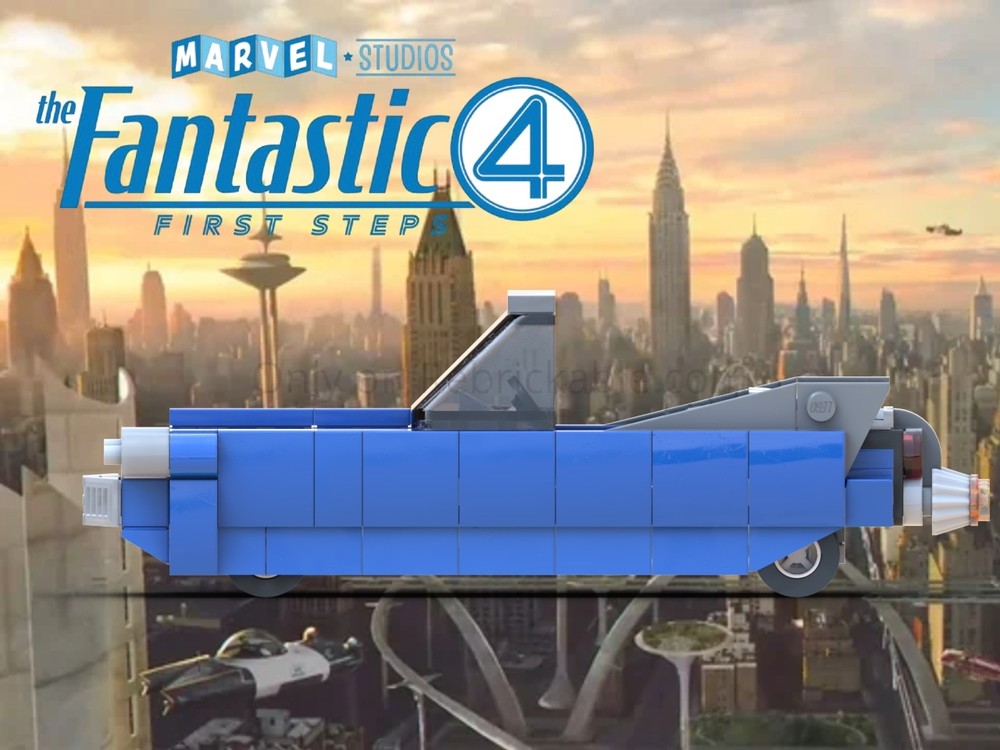 LEGO MOC-227421 F4 First Steps Fantasticar by legoswoda | Rebrickable ...