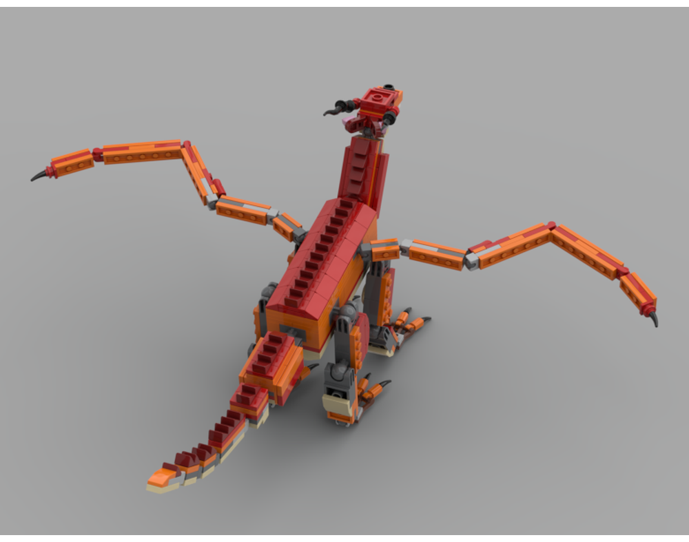 LEGO MOC Ex-Queen Scarlet (Wings Of Fire by B0N3SC4Rbuilds ...
