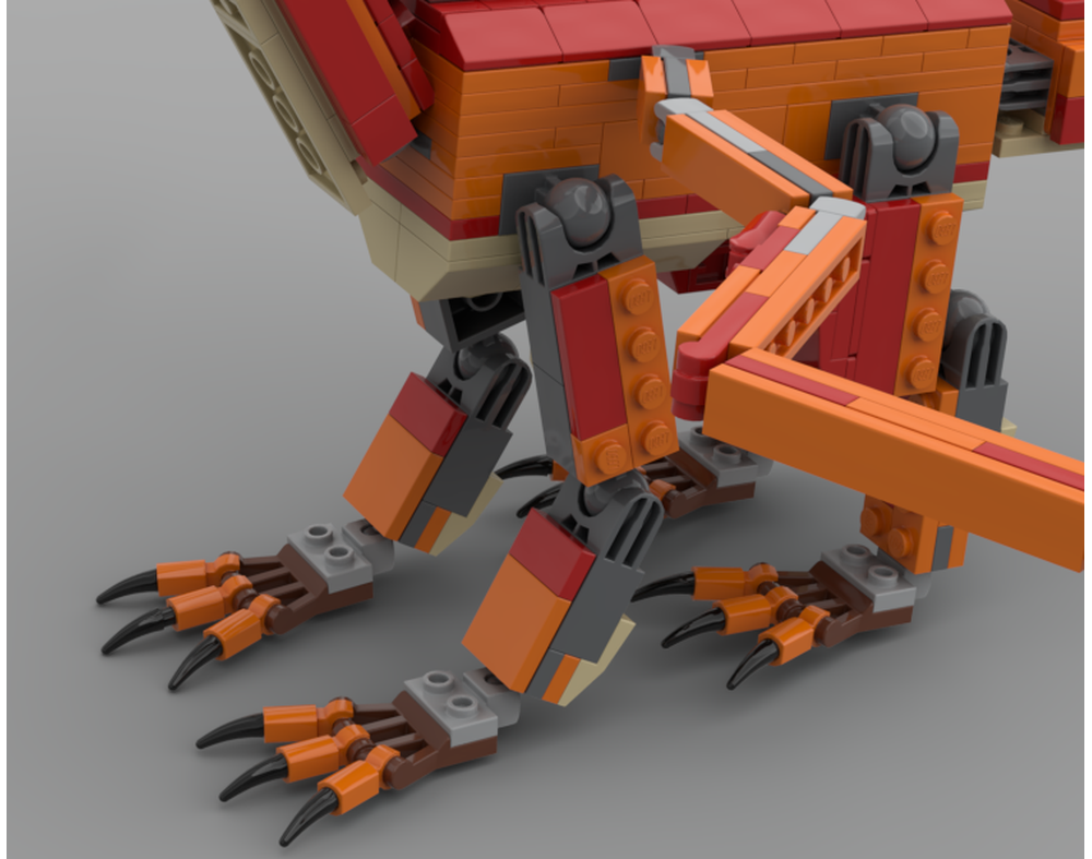 LEGO MOC Ex-Queen Scarlet (Wings Of Fire by B0N3SC4Rbuilds ...