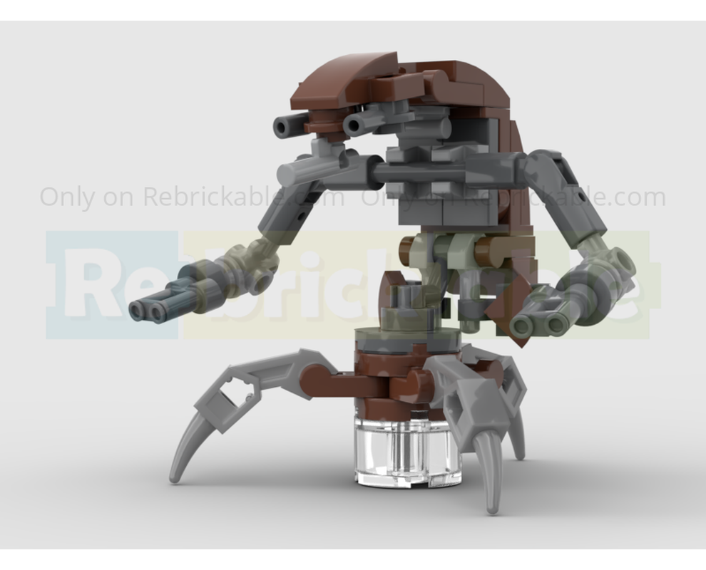 LEGO MOC-227435 Droideka by batikartist | Rebrickable - Build with LEGO