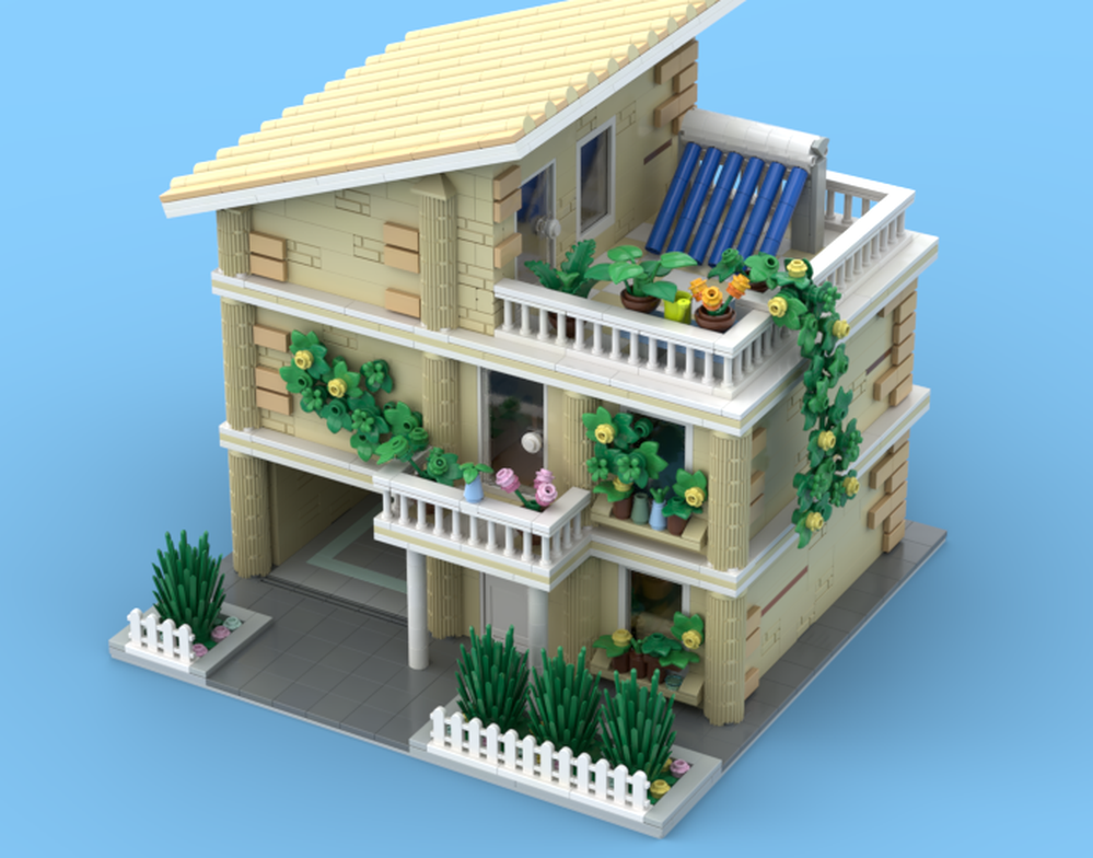 LEGO MOC Modern Garage Villa by BrickTactician | Rebrickable - Build ...
