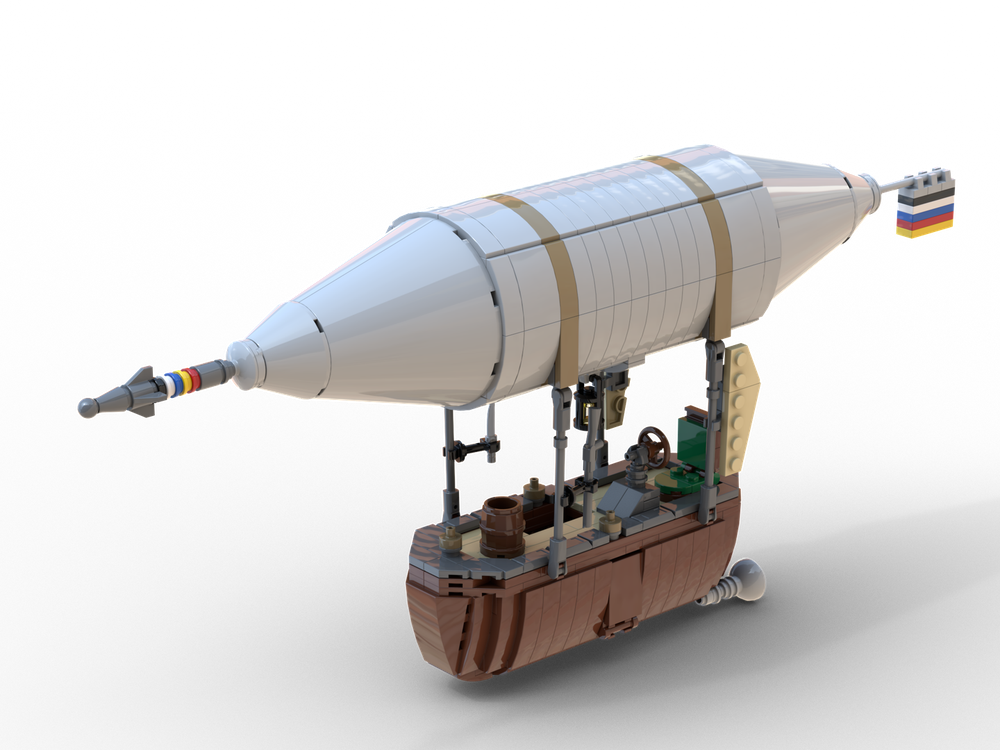 LEGO MOC-227450 Calipso Airship by Shturmovik | Rebrickable - Build ...