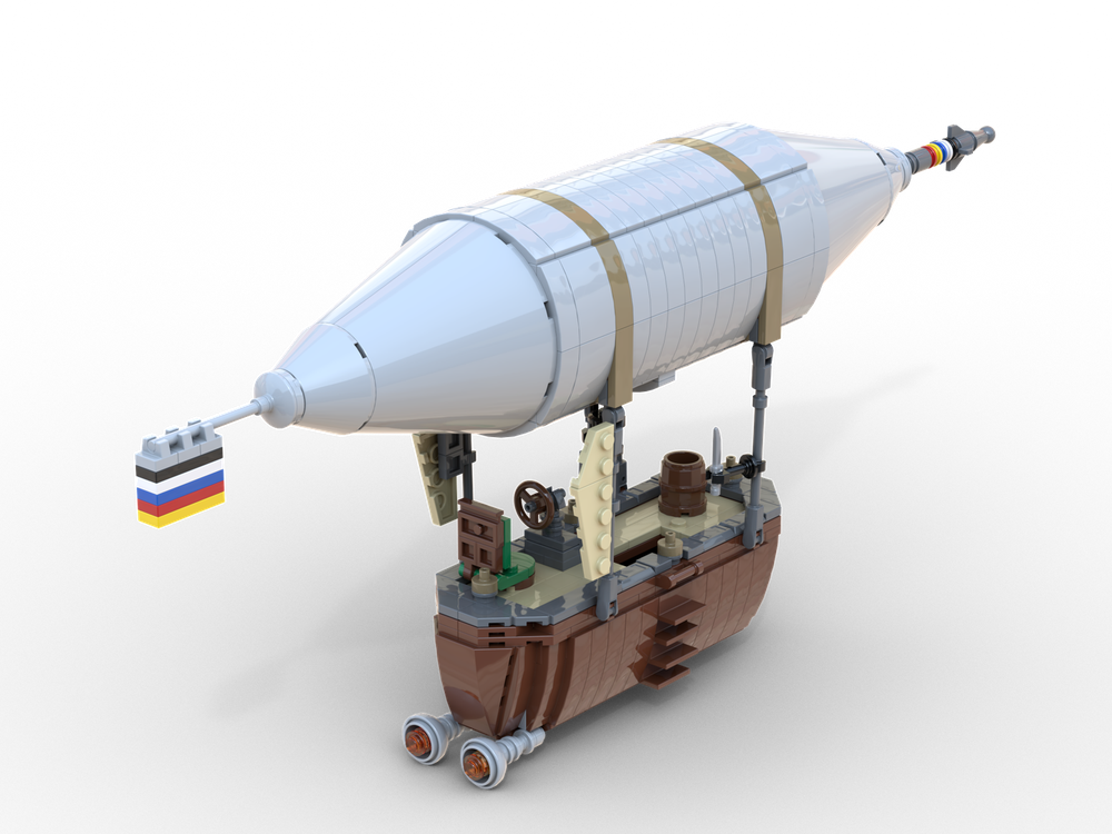 LEGO MOC-227450 Calipso Airship by Shturmovik | Rebrickable - Build ...
