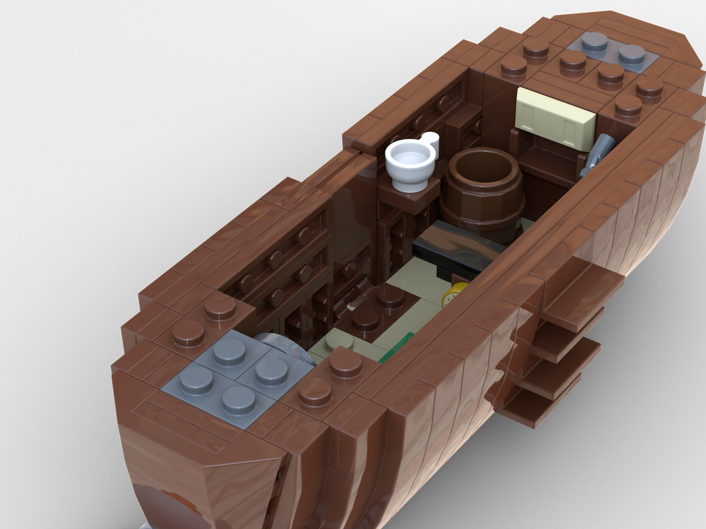 LEGO MOC-227450 Calipso Airship by Shturmovik | Rebrickable - Build ...