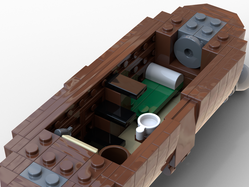 LEGO MOC-227450 Calipso Airship by Shturmovik | Rebrickable - Build ...