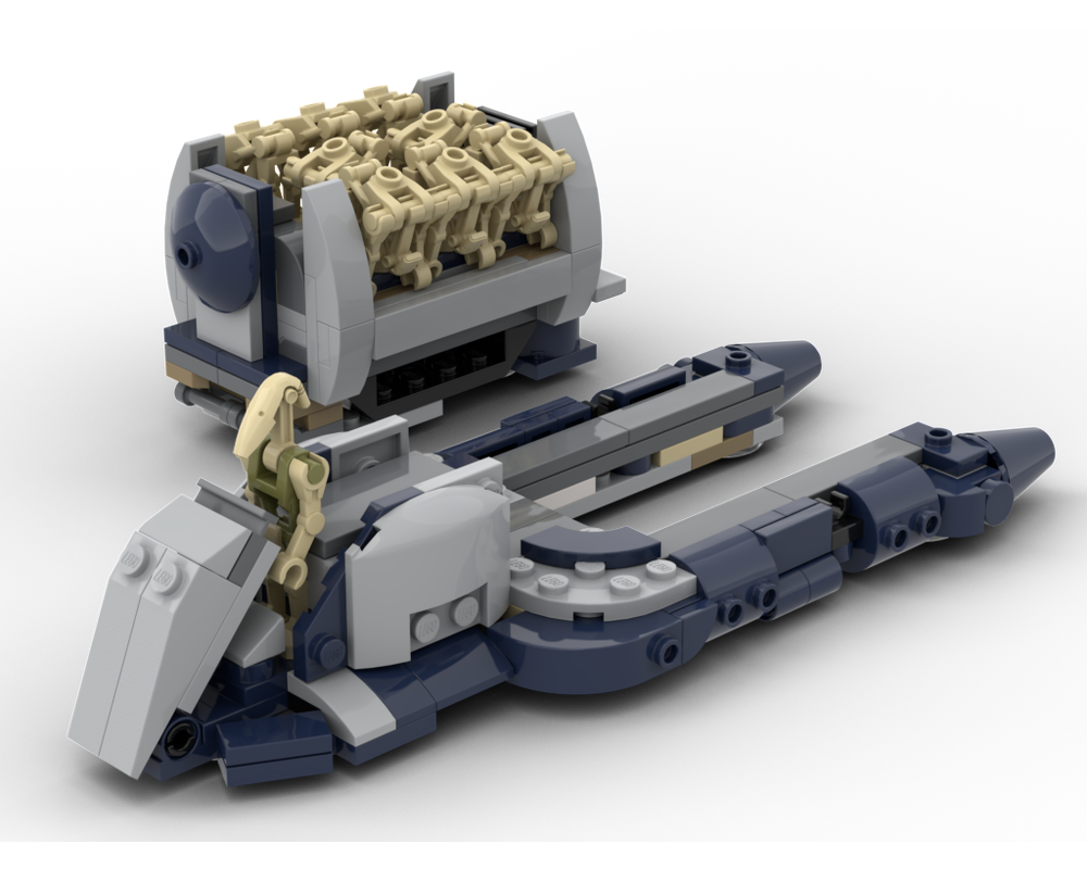 LEGO MOC "Droide Platoon Attack Craft" (Separatist) 75283 alternative ...