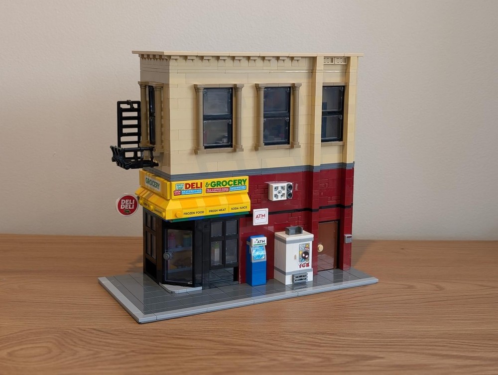 LEGO MOC Spider-Man Deli and Apartment by BennyTusar | Rebrickable - Build with LEGO