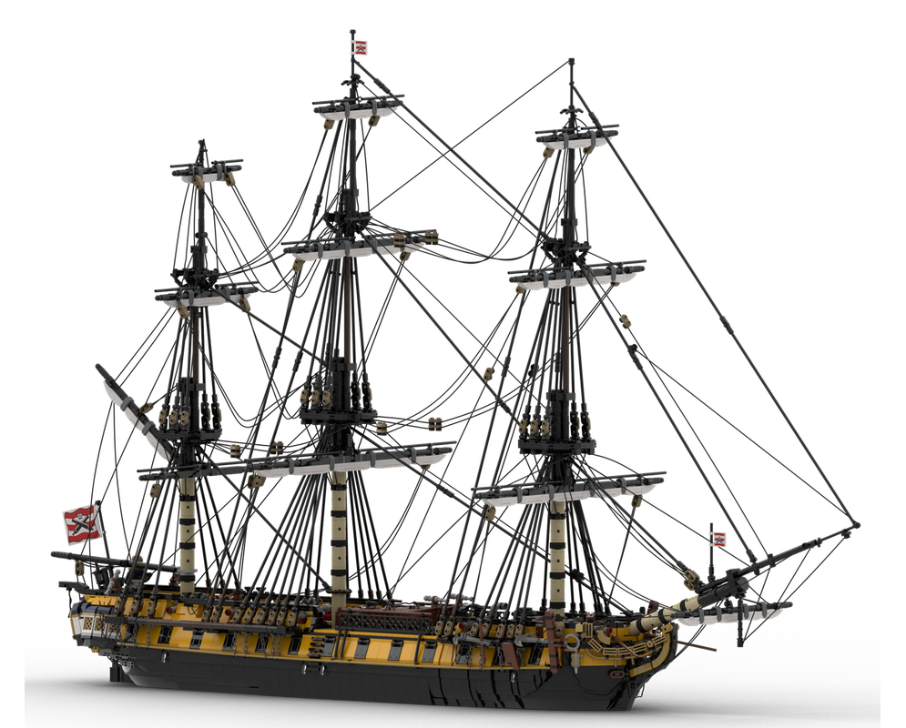 LEGO MOC HMS Euryalus Frigate by boeing_787_8_dreamliner | Rebrickable ...
