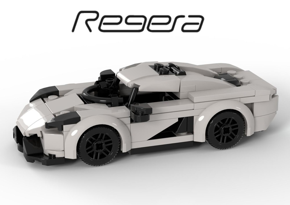 LEGO MOC Koenigsegg Regera by APX Predator | Rebrickable - Build with LEGO