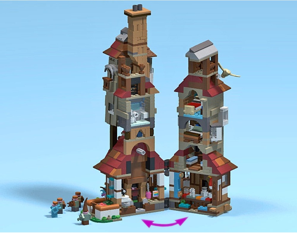 LEGO MOC-227477 Who shrunked the Burrow ? by altester | Rebrickable ...