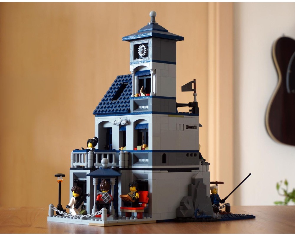 LEGO MOC 70617 Modular - Secret Hideout by peme | Rebrickable - Build ...