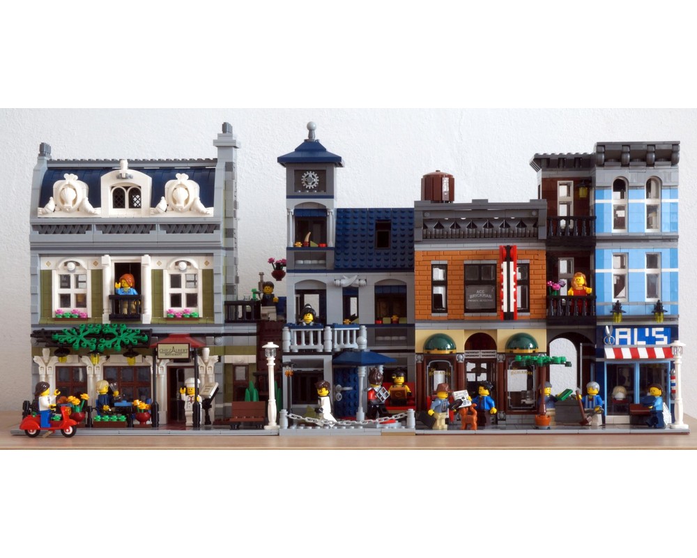 LEGO MOC 70617 Modular - Secret Hideout by peme | Rebrickable - Build ...