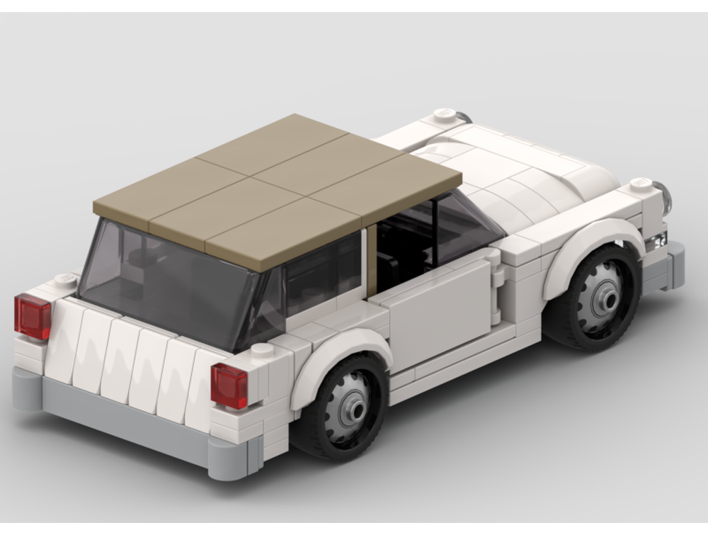 LEGO MOC 1955 Chevy Bel Air Nomad by wonderbrickz | Rebrickable - Build ...