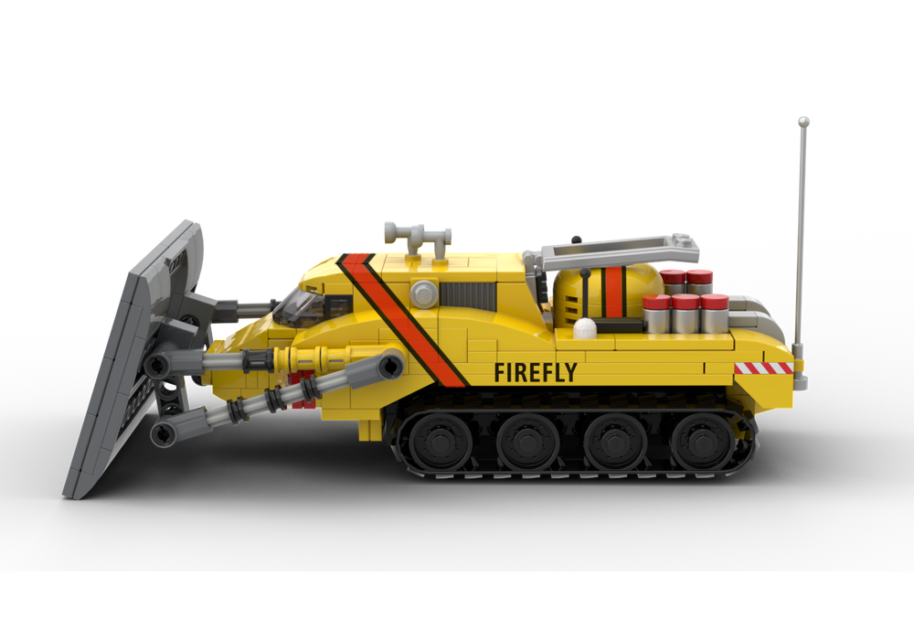 LEGO MOC Thunderbirds Firefly by gshaw0_bricks | Rebrickable - Build ...