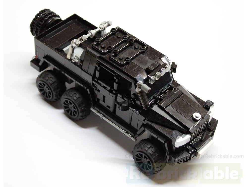 LEGO MOC 6x6 off-road pickup by Mobilox Studios | Rebrickable - Build ...