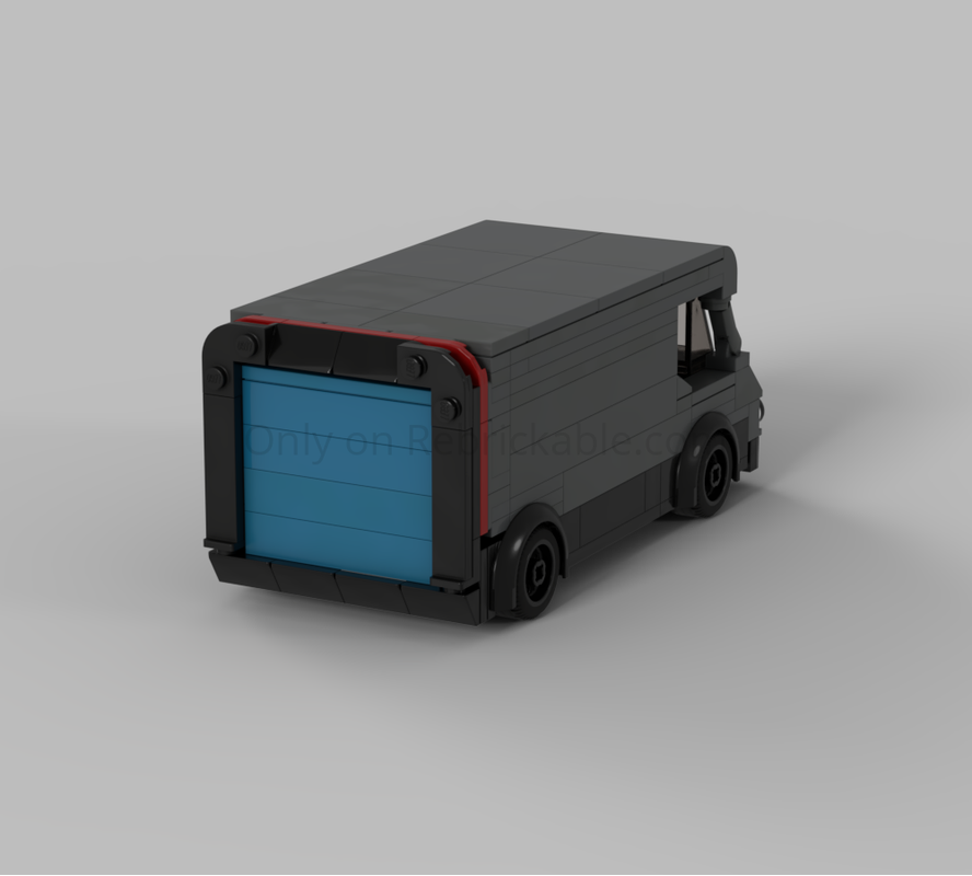 LEGO MOC Amazon van by United Bricks | Rebrickable - Build with LEGO