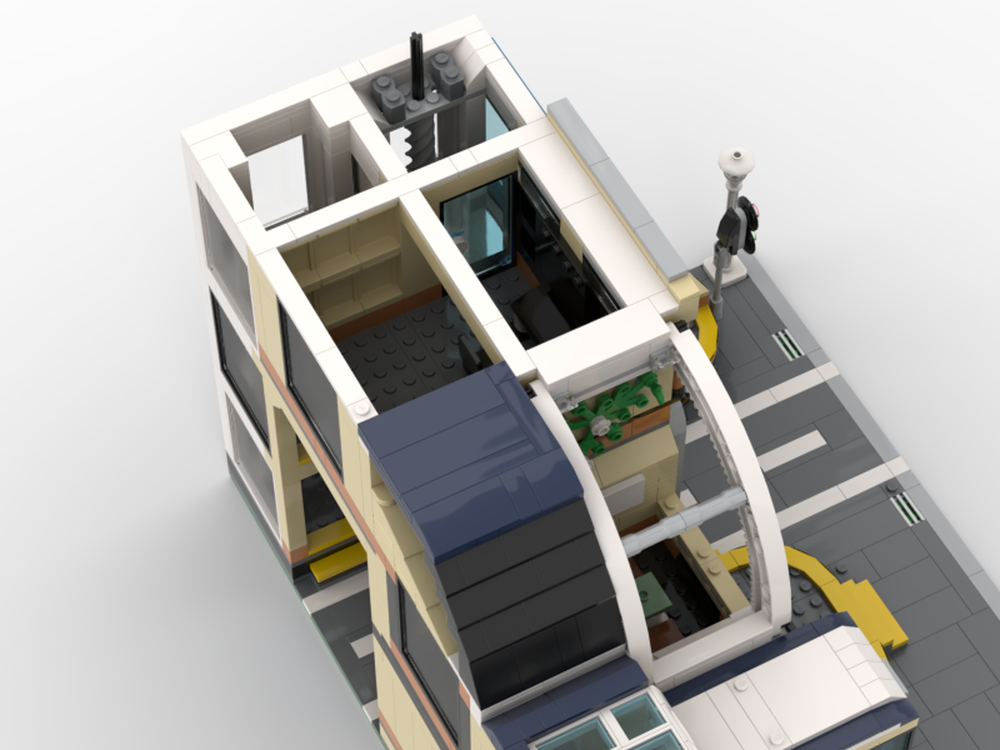 LEGO MOC Modular Transport Depot by BrickAndBuildsI | Rebrickable ...