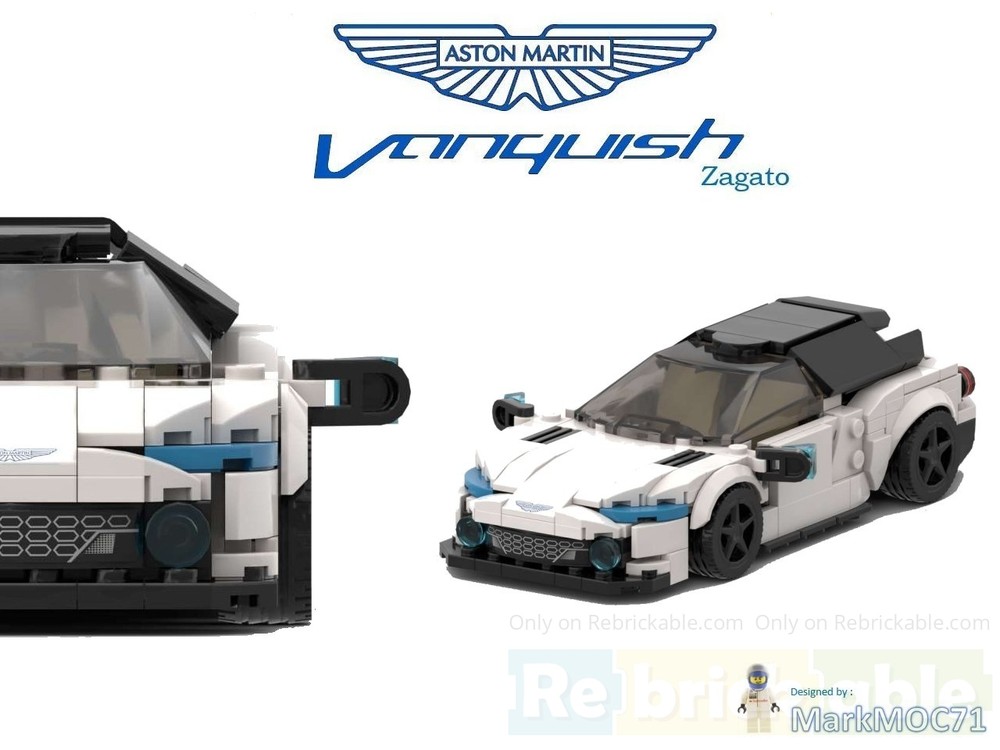 LEGO MOC ASTON MARTIN Vanquish Zagato - White by MarkMOC71 ...