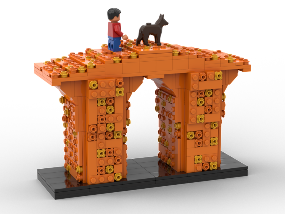 LEGO MOC Coco Marigold Bridge by ArnoMessi | Rebrickable - Build with LEGO