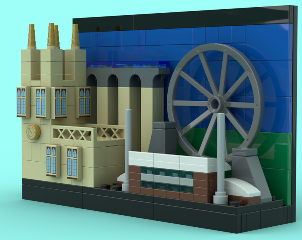 LEGO MOC Wrexham Postcard by Philly85 | Rebrickable - Build with LEGO