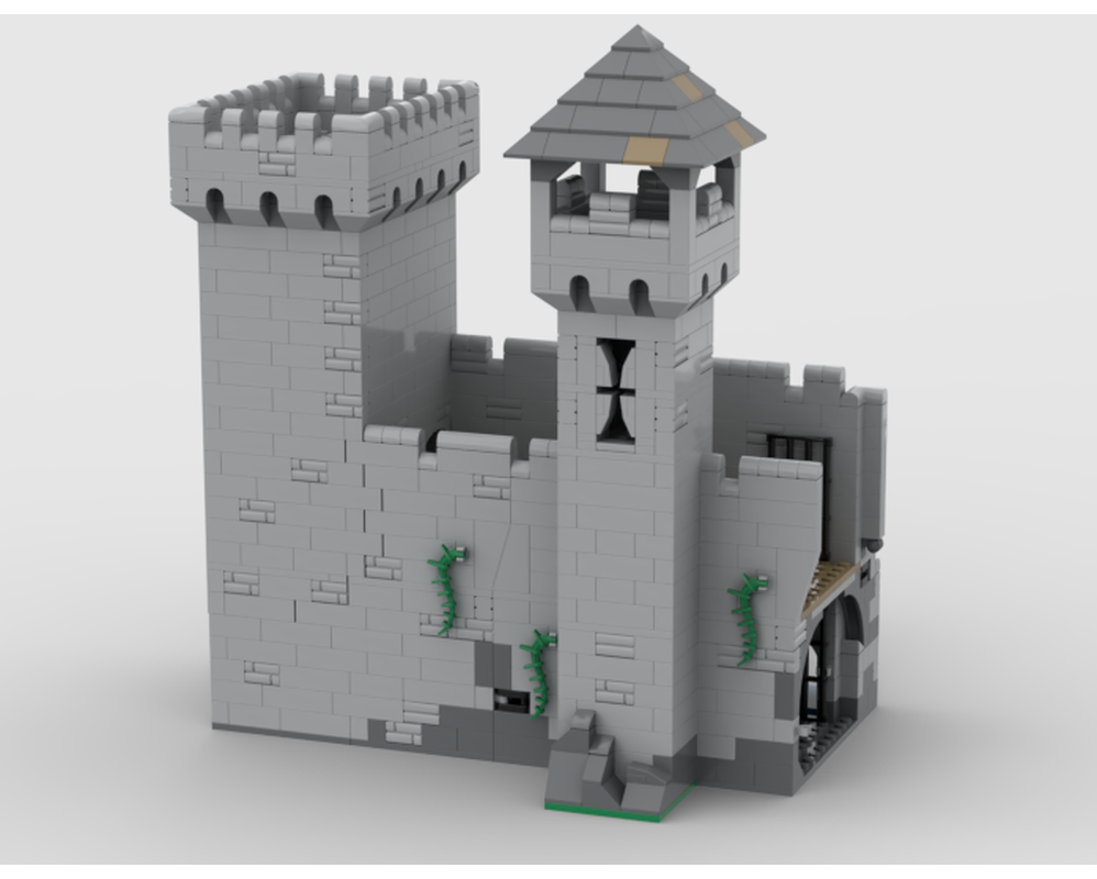 LEGO MOC-227546 Tower (right) add on for Lion Castle or modules by ...