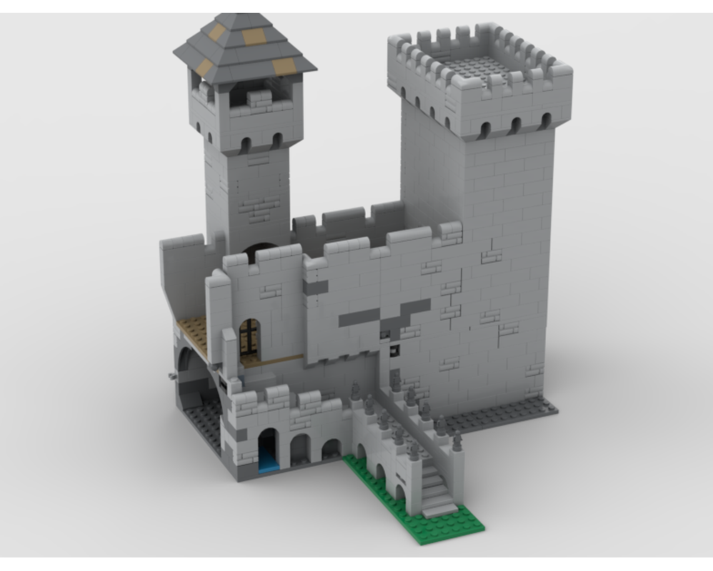 LEGO MOC-227546 Tower (right) add on for Lion Castle or modules by ...