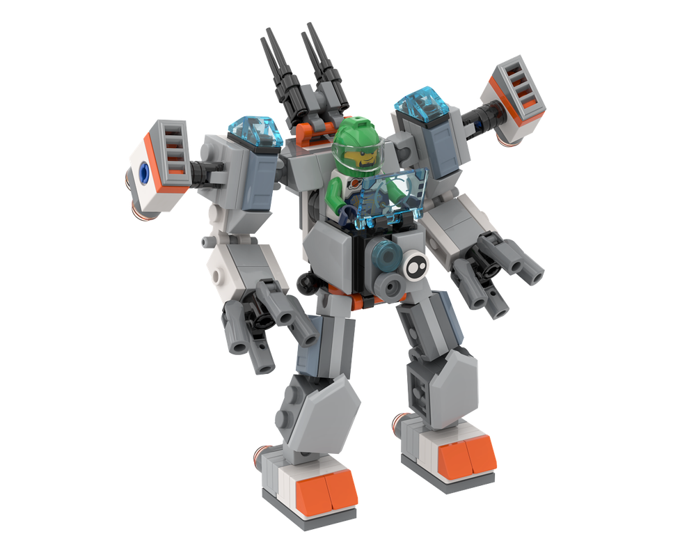 LEGO MOC Space Science Mech II - [30694-1 Modification] & Space Survey ...