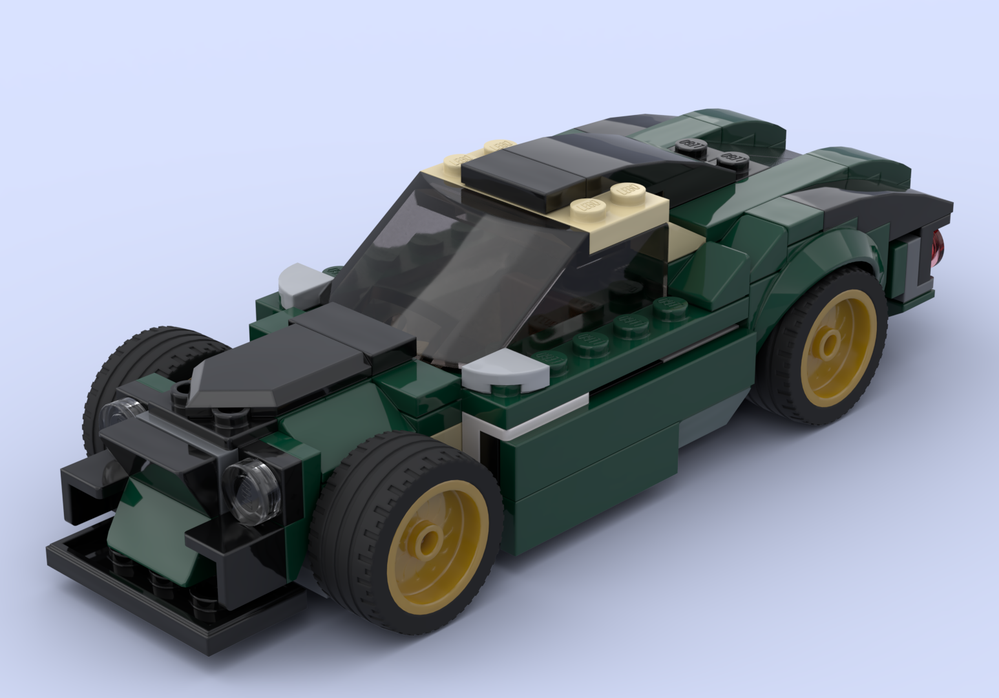 LEGO MOC Ford Mustang MOC by Tuborg | Rebrickable - Build with LEGO